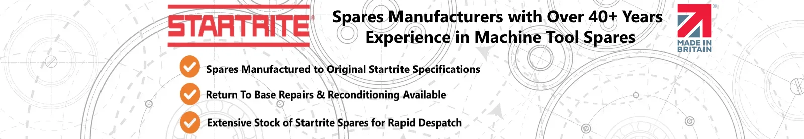 Machine Spares Ltd - Startrite Spares Supplier Since 2003