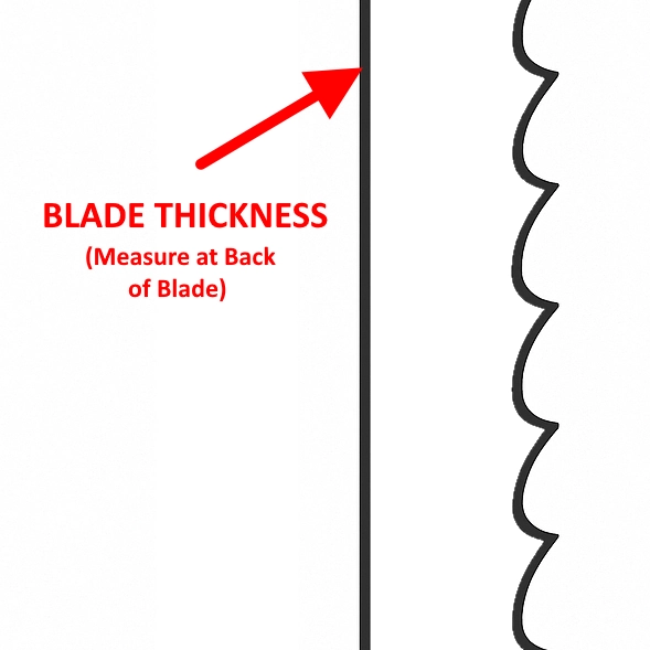 Startrite Blade Guide Inserts for Vertical Bandsaws | Spare Parts